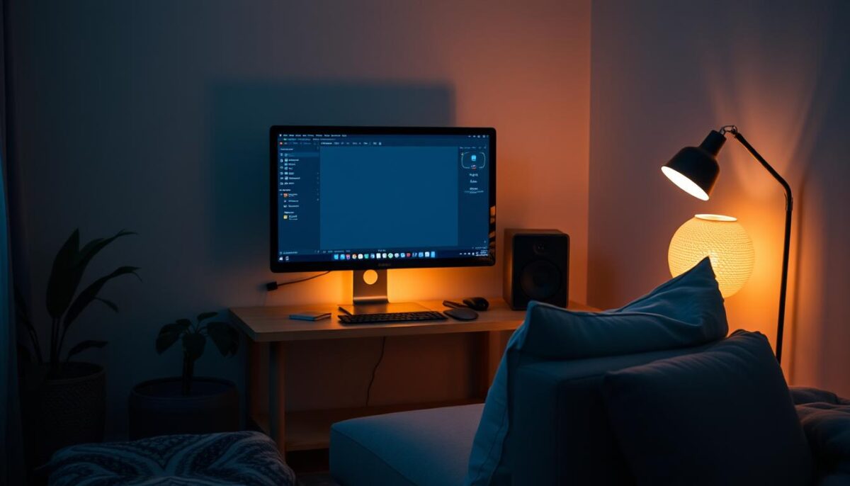 Como ativar modo noturno no Windows para descansar a vista