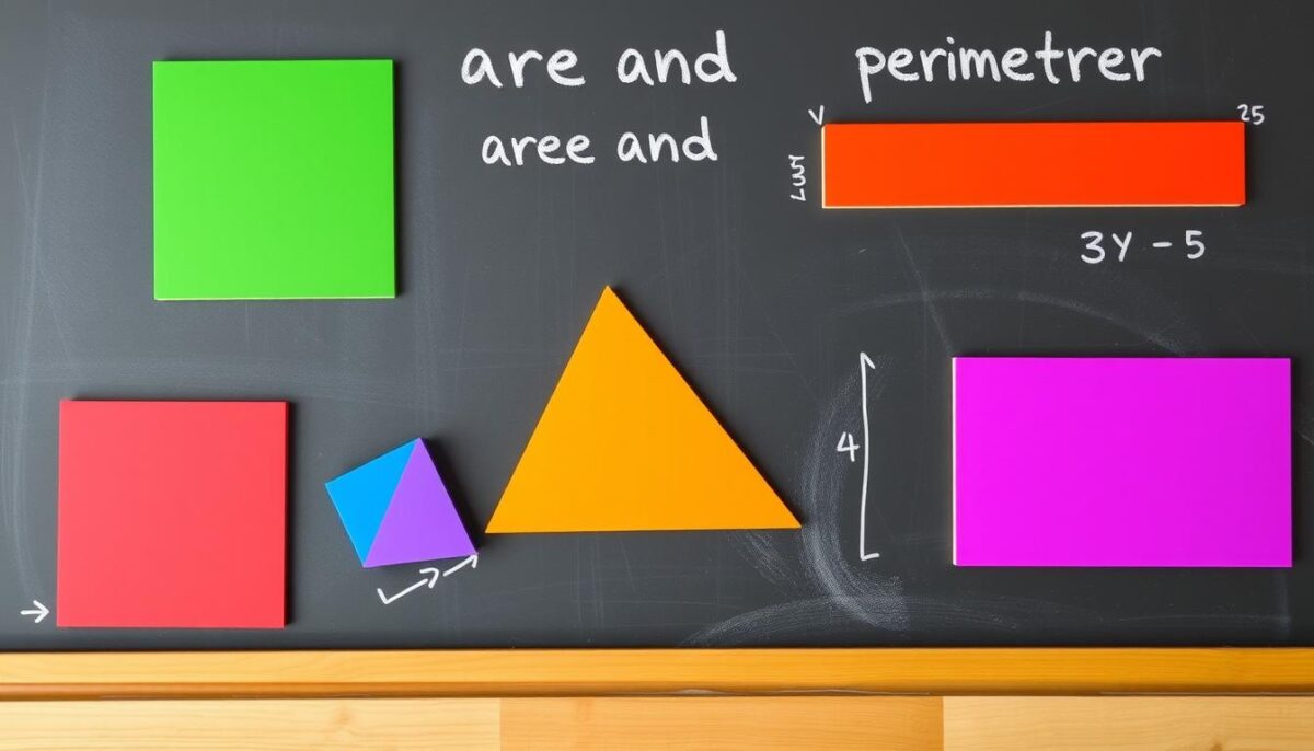 Como calcular área e perímetro de figuras planas